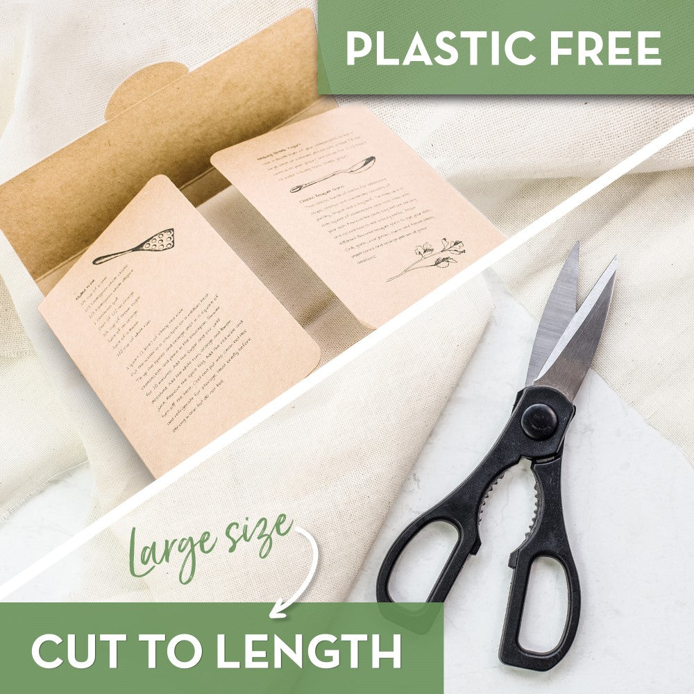 Reusable Cheesecloth - The Best for Basting, Draining, and Steaming ...